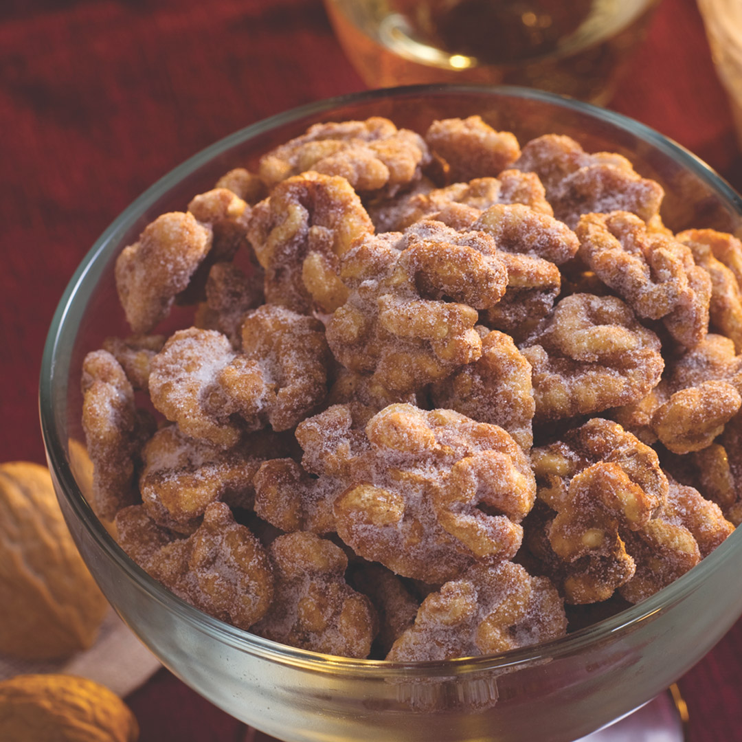 Jeden Tag eine Handvoll Walnüsse